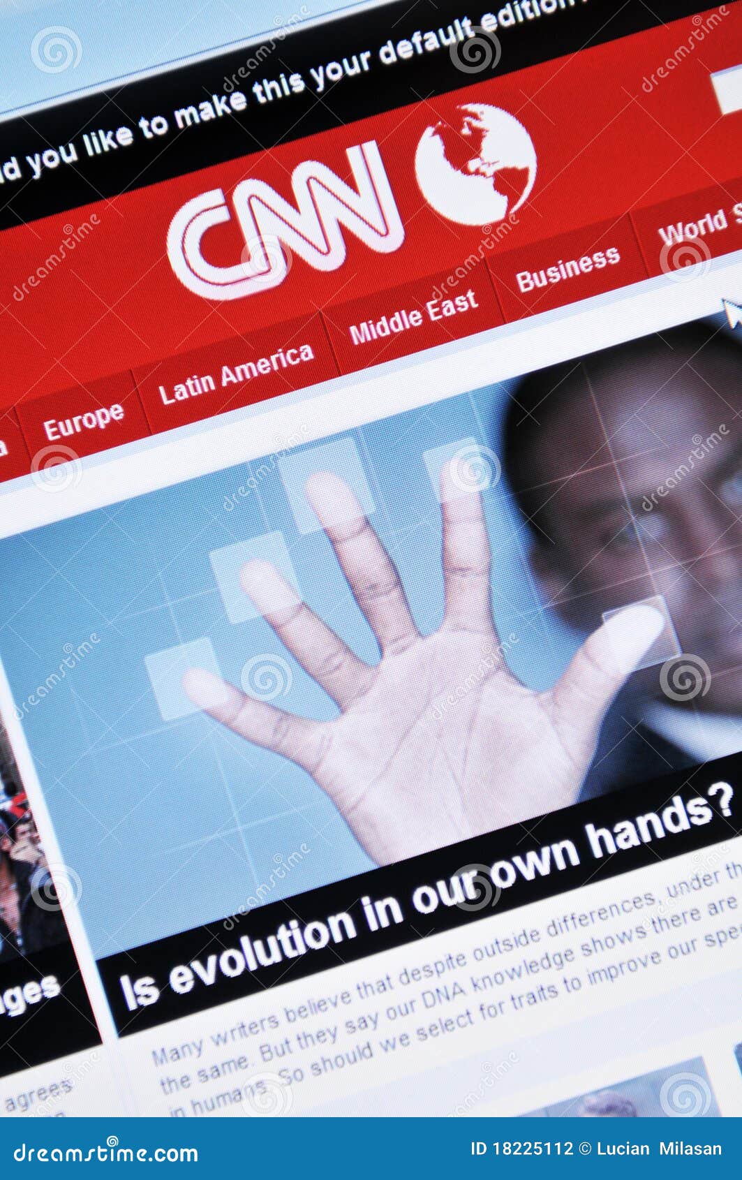 CNN editorial photography. Image of cable, article, broadcast - 18225112