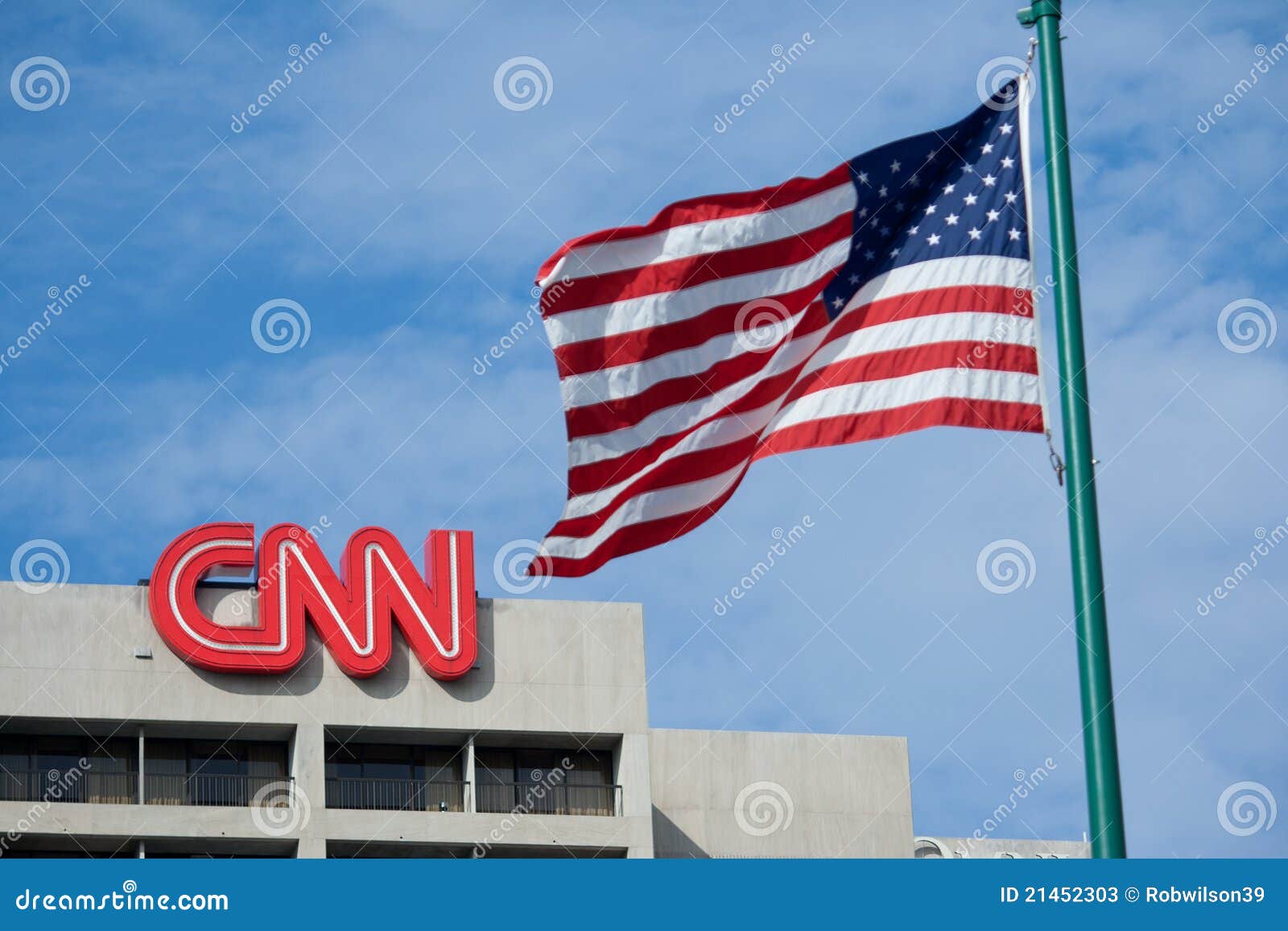CNN editorial stock photo. Image of rise, exterior, atlanta - 21452303