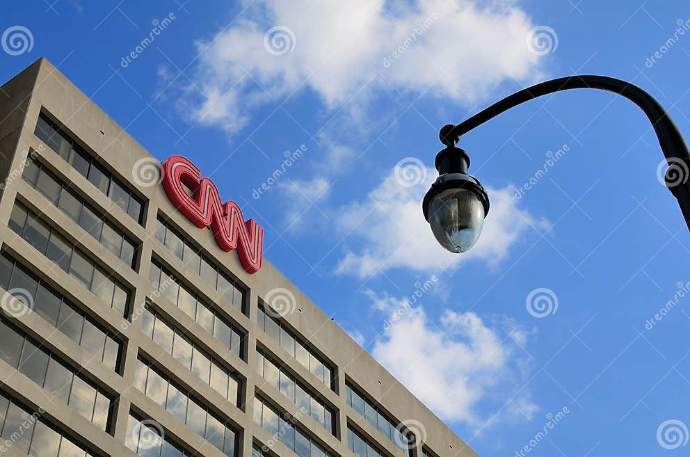 CNN Building editorial stock image. Image of editorial - 20926254