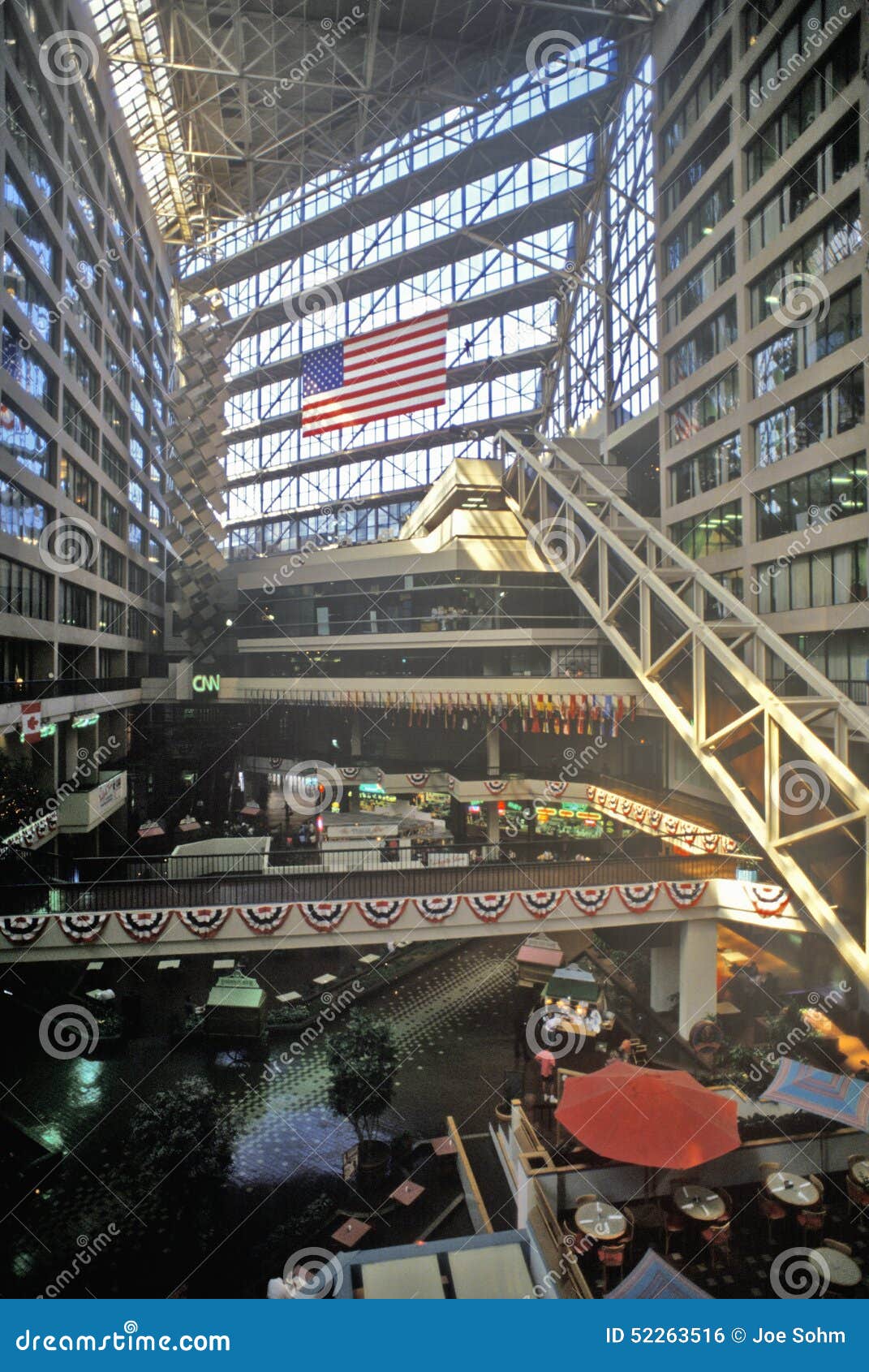 CNN Center, Atlanta, Georgia Editorial Photo - Image of building ...