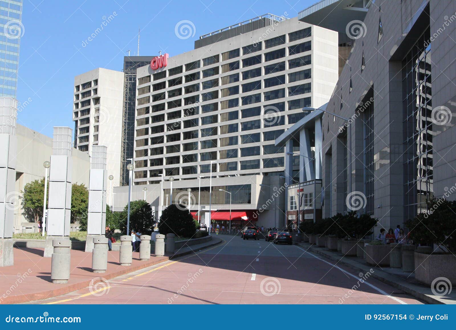CNN Headquarters editorial stock image. Image of celebrate - 92567154