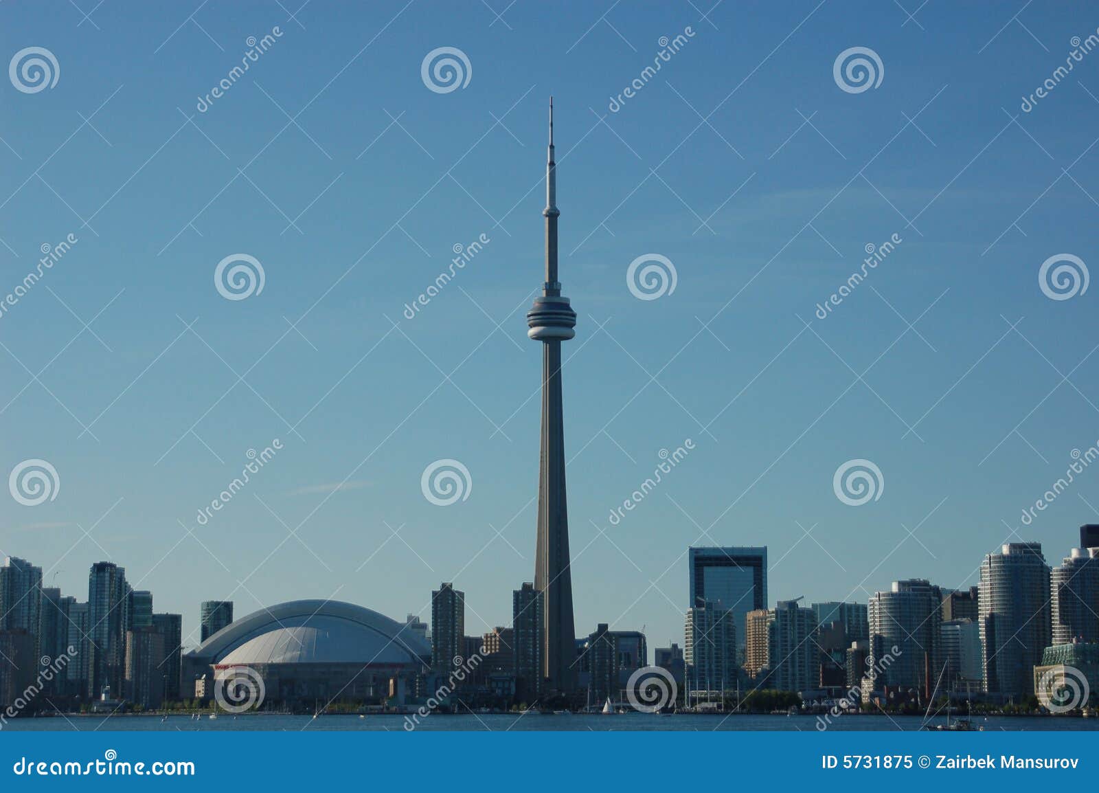 CNT in Toronto stock image. Image of freshness, huge, blue - 5731875