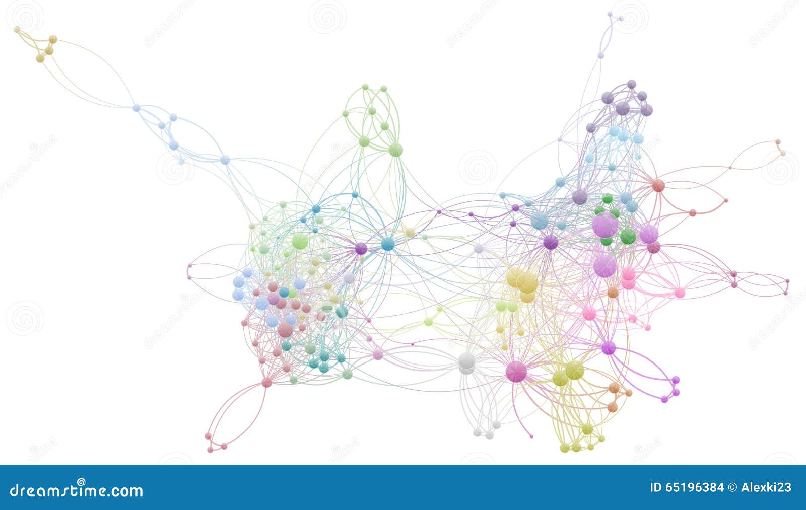 Co-authorship network stock illustration. Illustration of citation ...