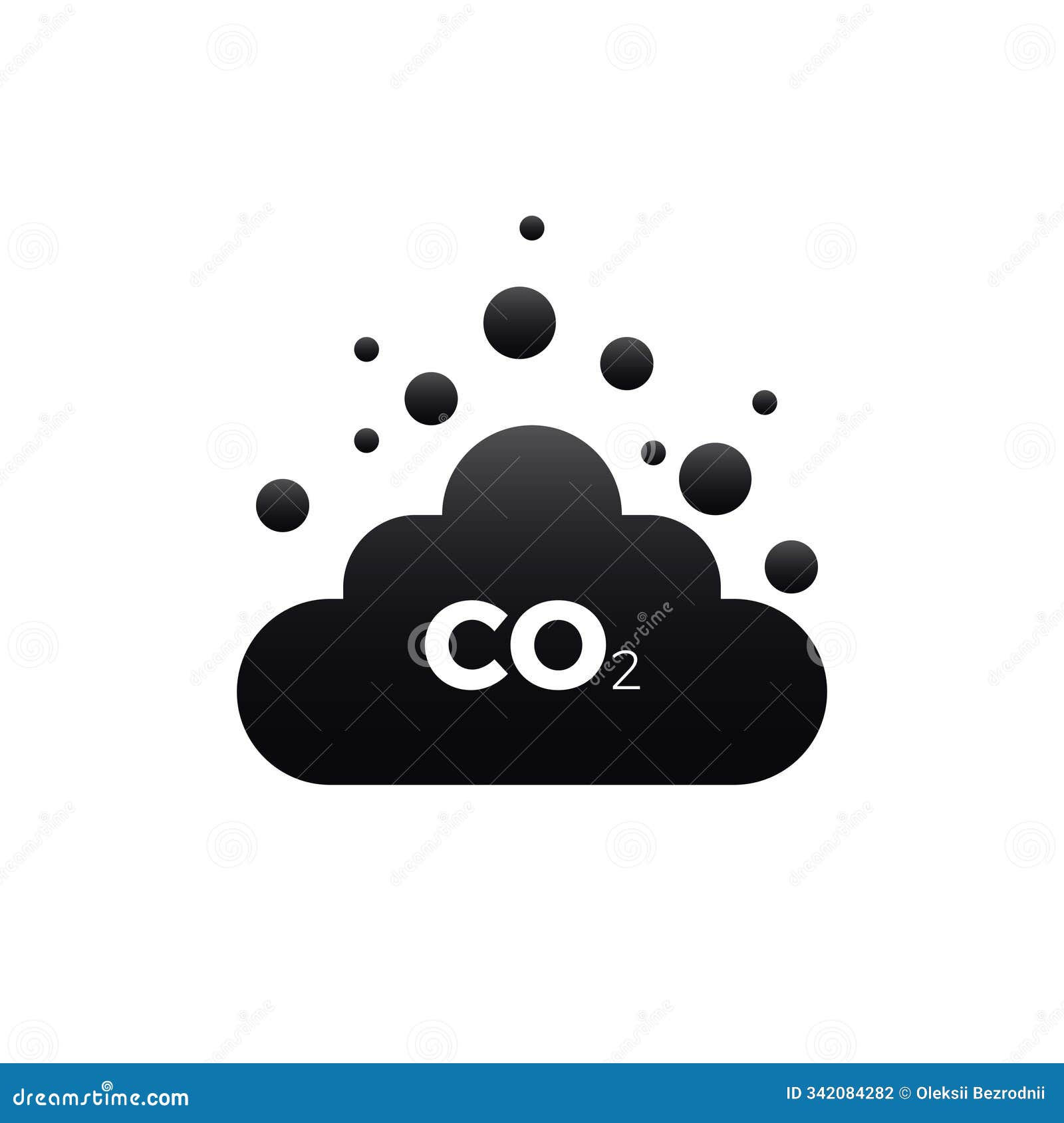 Co2 Carbon Dioxide Cycle Icon. Co2 Emissions Neutral. Stock ...