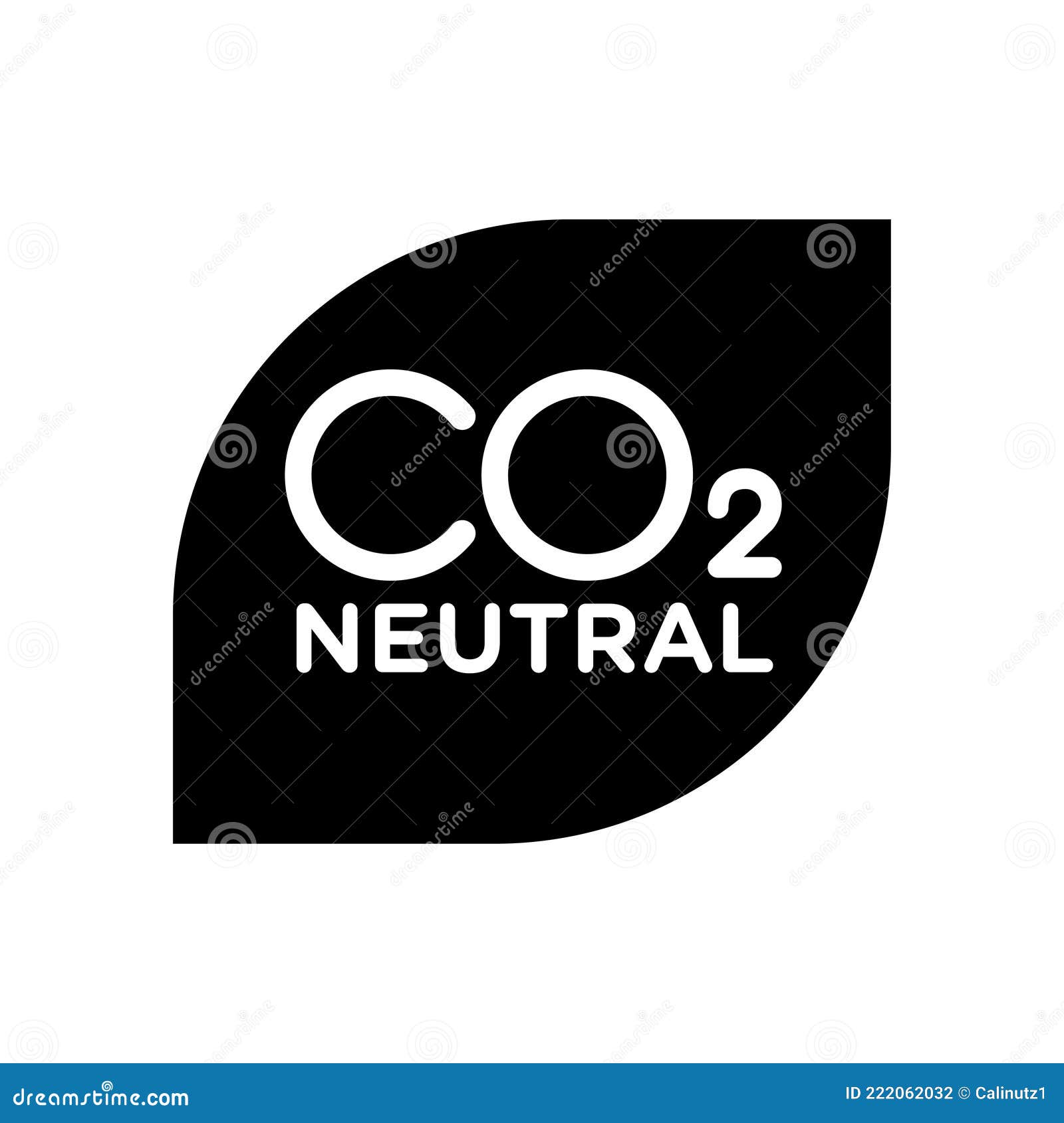 CO2 Carbon Emissions Vector Concept Icon Badge Stock Vector ...