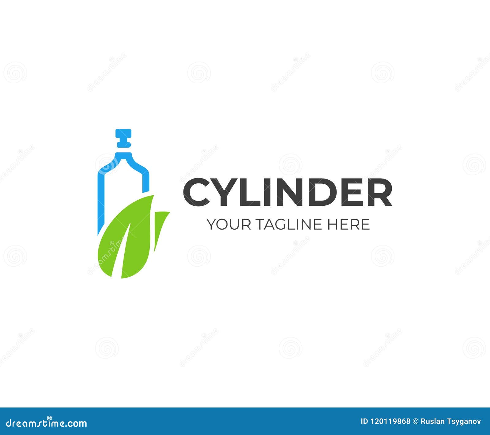 CO2 Cylinder Logo Template. Clean Environment Vector Design Stock ...