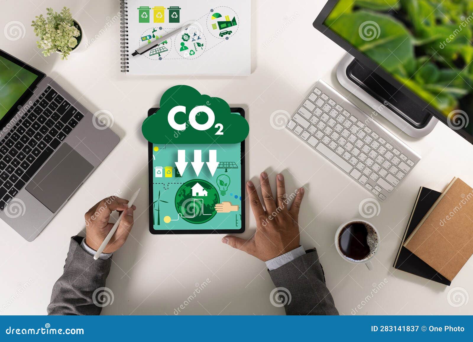CO2 Emissions and Carbon Reduction Change in the Environment Energy ...
