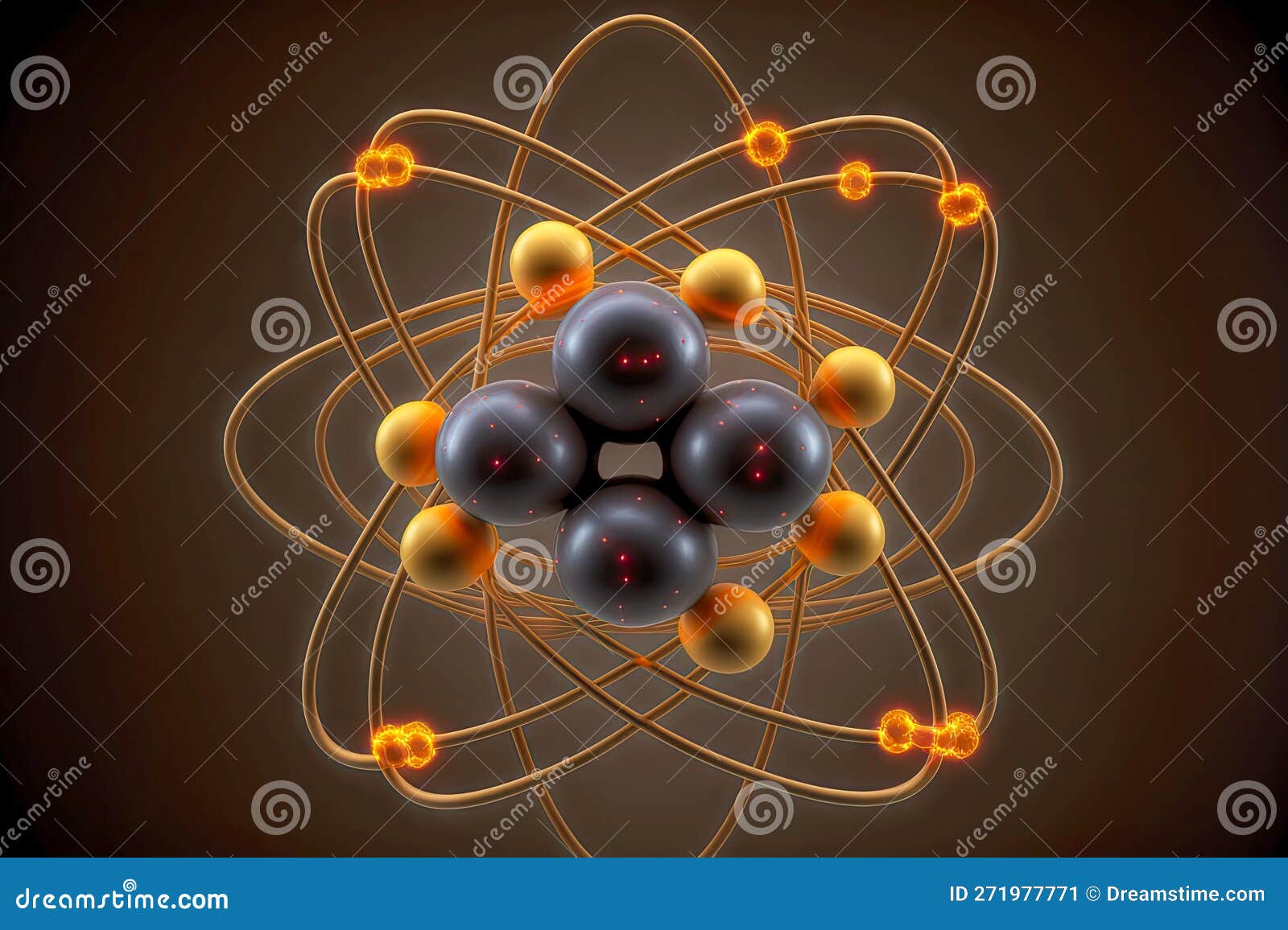 Co-java Model of Atoms and Atom Orbit with Protons and Neutrons on Dark ...