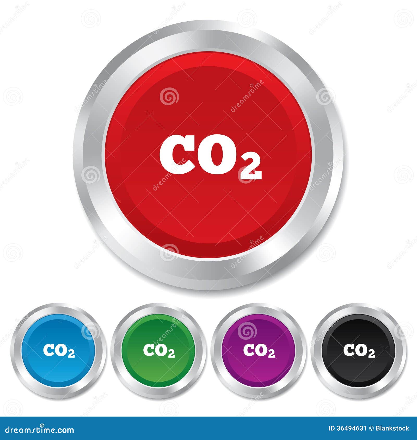 CO2-Kohlendioxyd-Formelzeichenikone. Chemie Vektor Abbildung ...