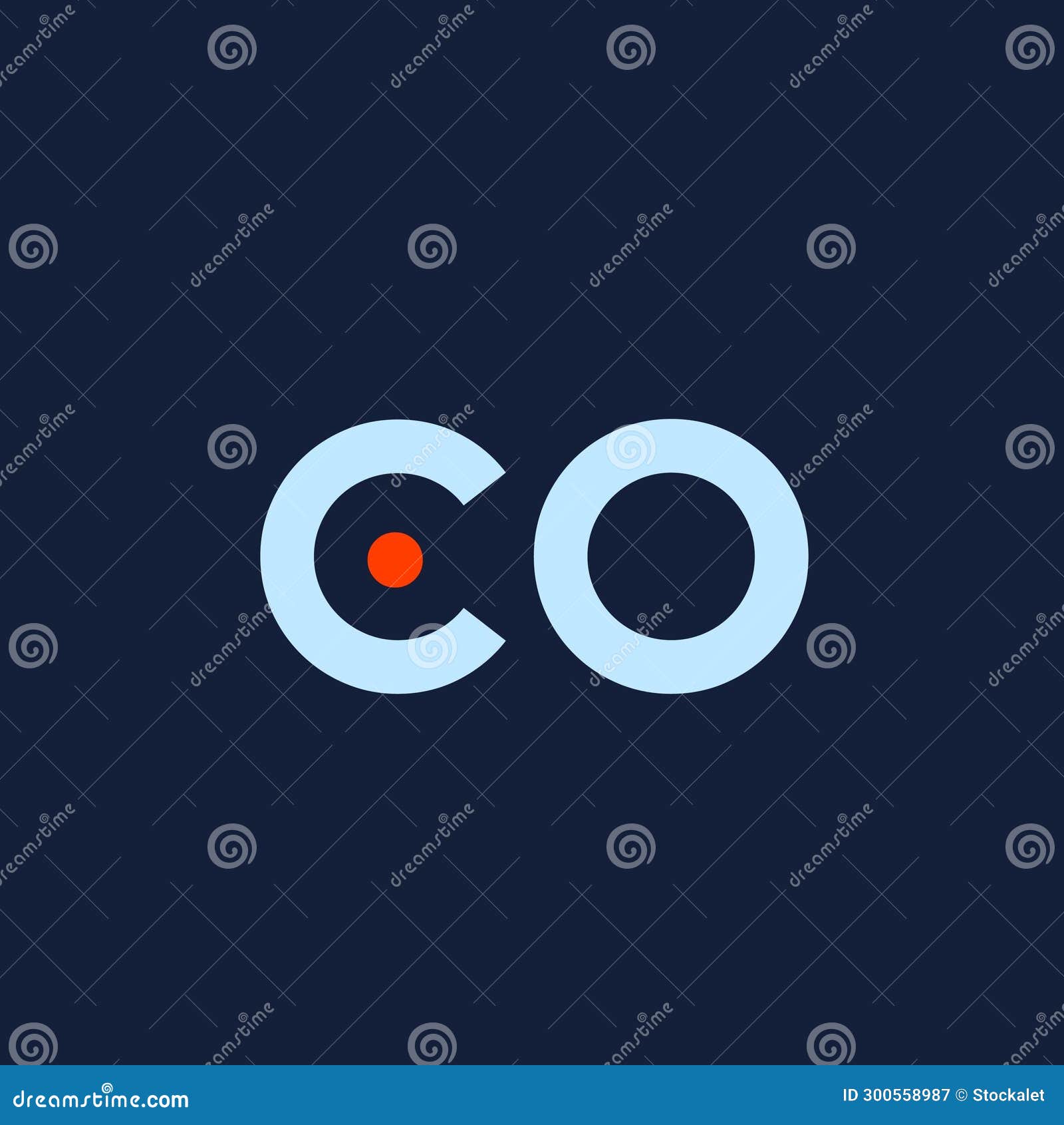 CO Monogram Logo Signature. Minimal Alphabet Initials Icon. Technology ...