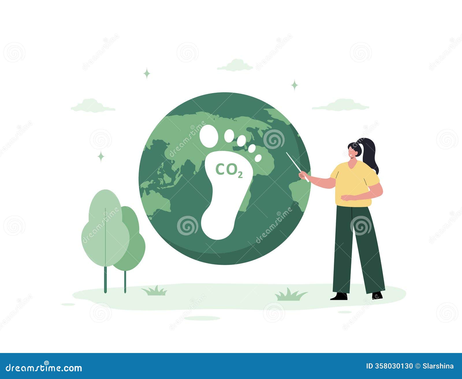 Neutral Carbon CO2 Stamp. Stiker Neutral Carbon Dioxyde Footprint ...