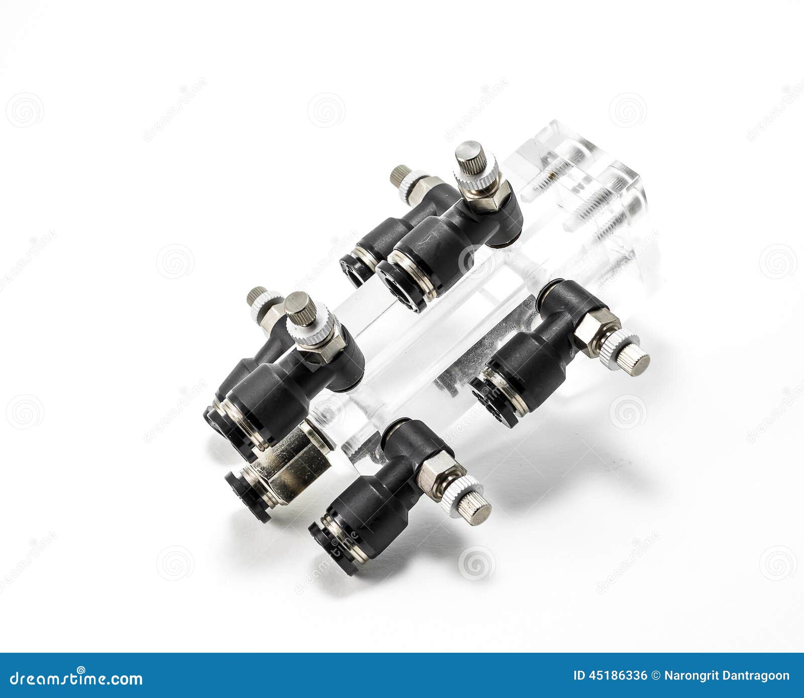 CO2 Precision Needle Valve stock photo. Image of plastic - 45186336