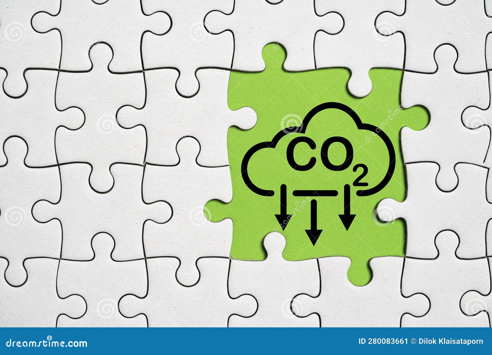 CO2 Reducing Icon Link With Factory With Pollution Emission For Decrease CO2 , Carbon Footprint ...