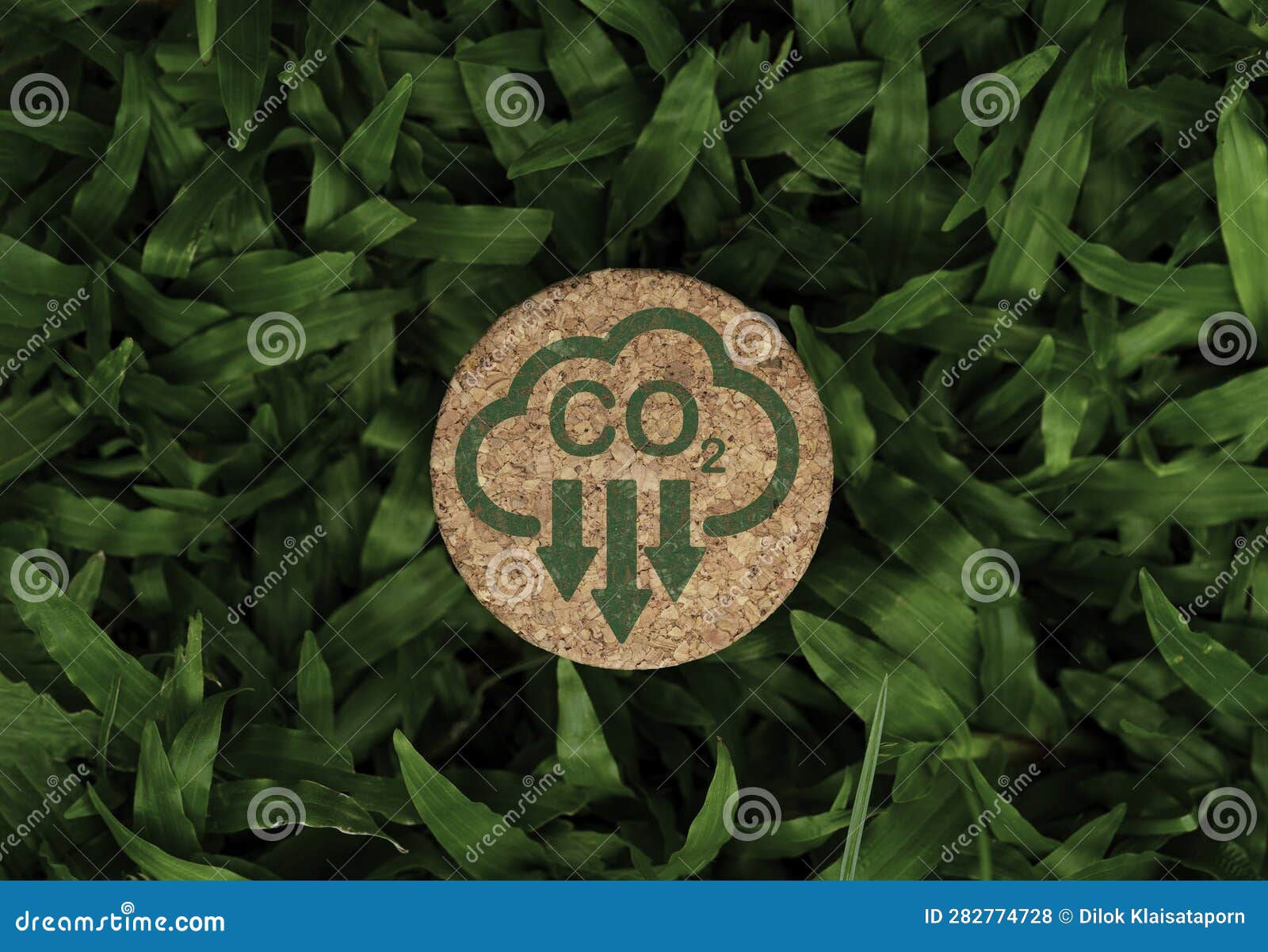 CO2 Reducing Icon Link With Factory With Pollution Emission For ...