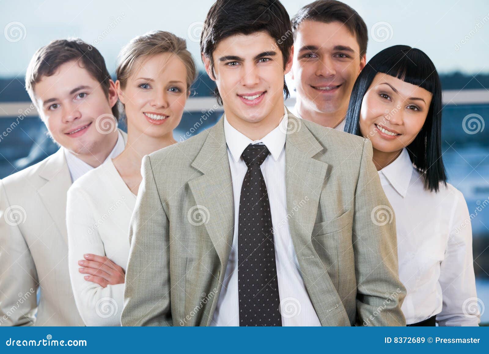 Co-workers stock image. Image of leader, achievement, corporation - 8372689