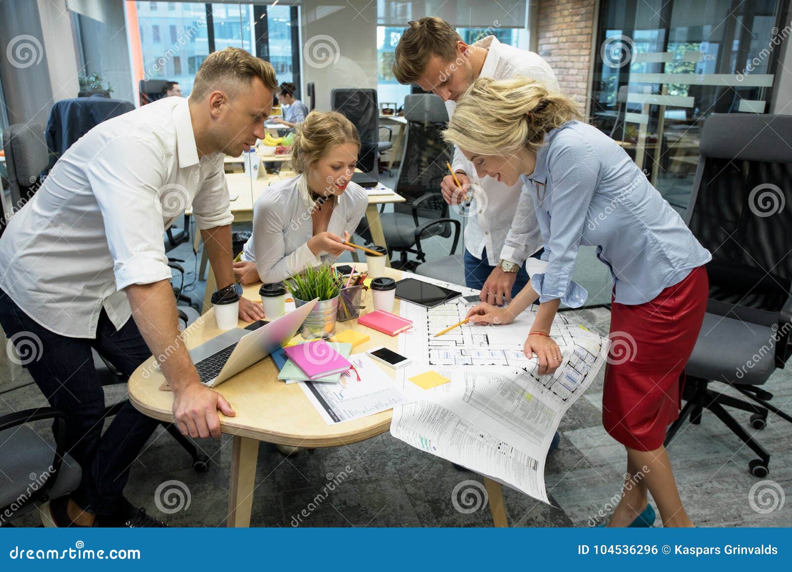1,147 Co Workers Working Project Stock Photos - Free & Royalty-Free ...