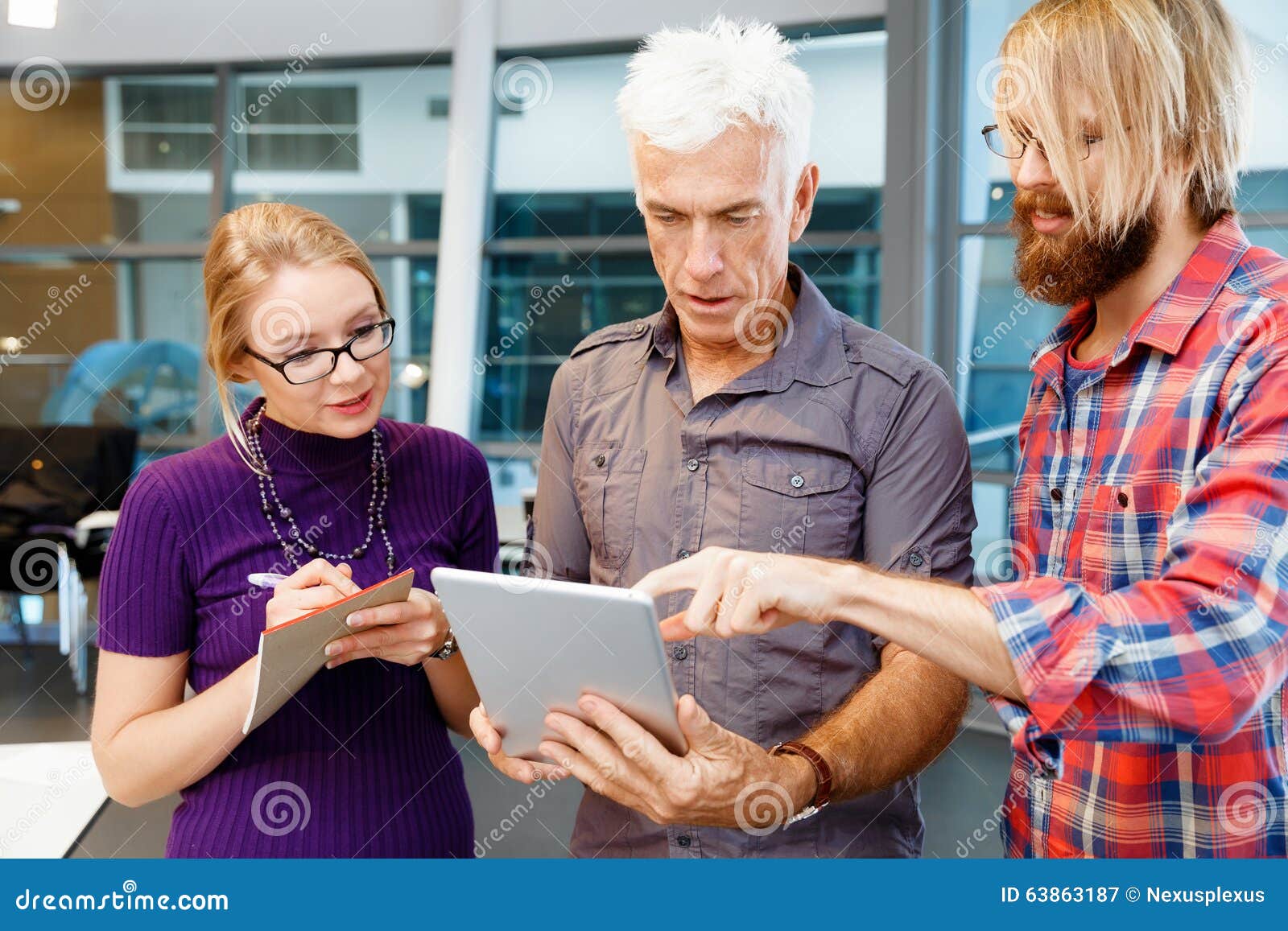 Co-workers Working Together Stock Image - Image of adult, 2530: 63863187