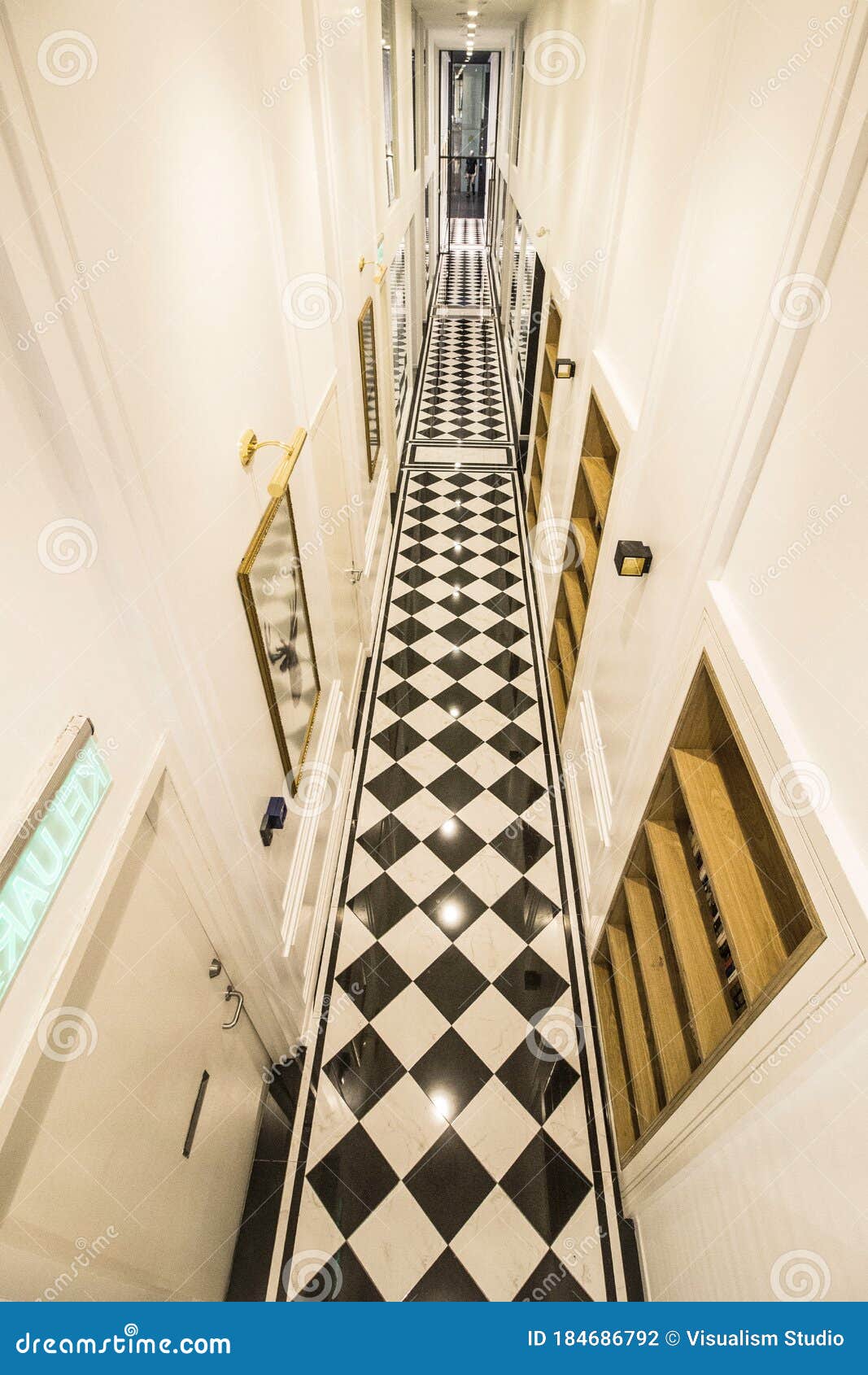 Co Working Corner Open Space Office with,large Windows with Interior ...