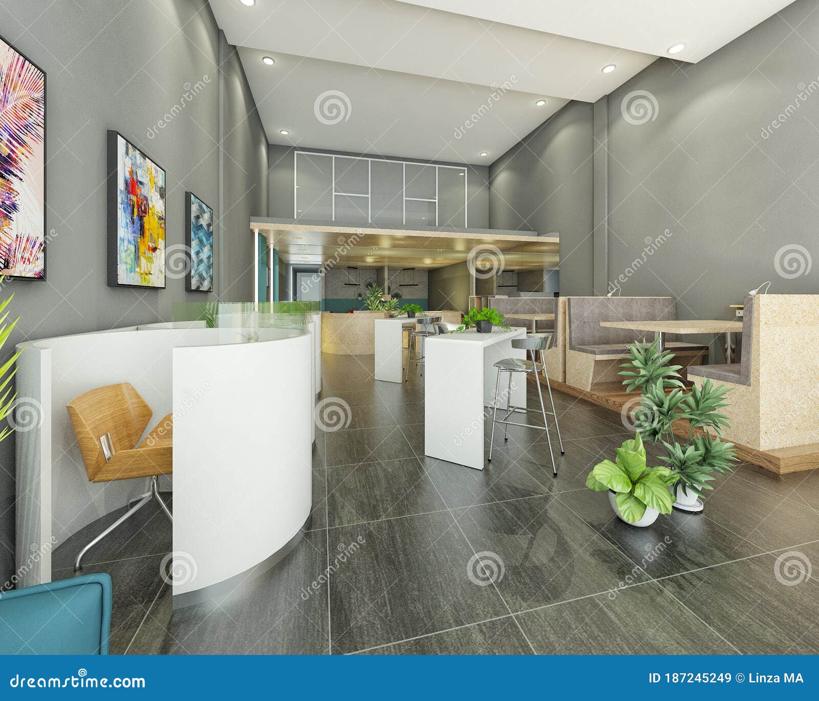 Co-Working Space editorial stock image. Image of working - 187245249