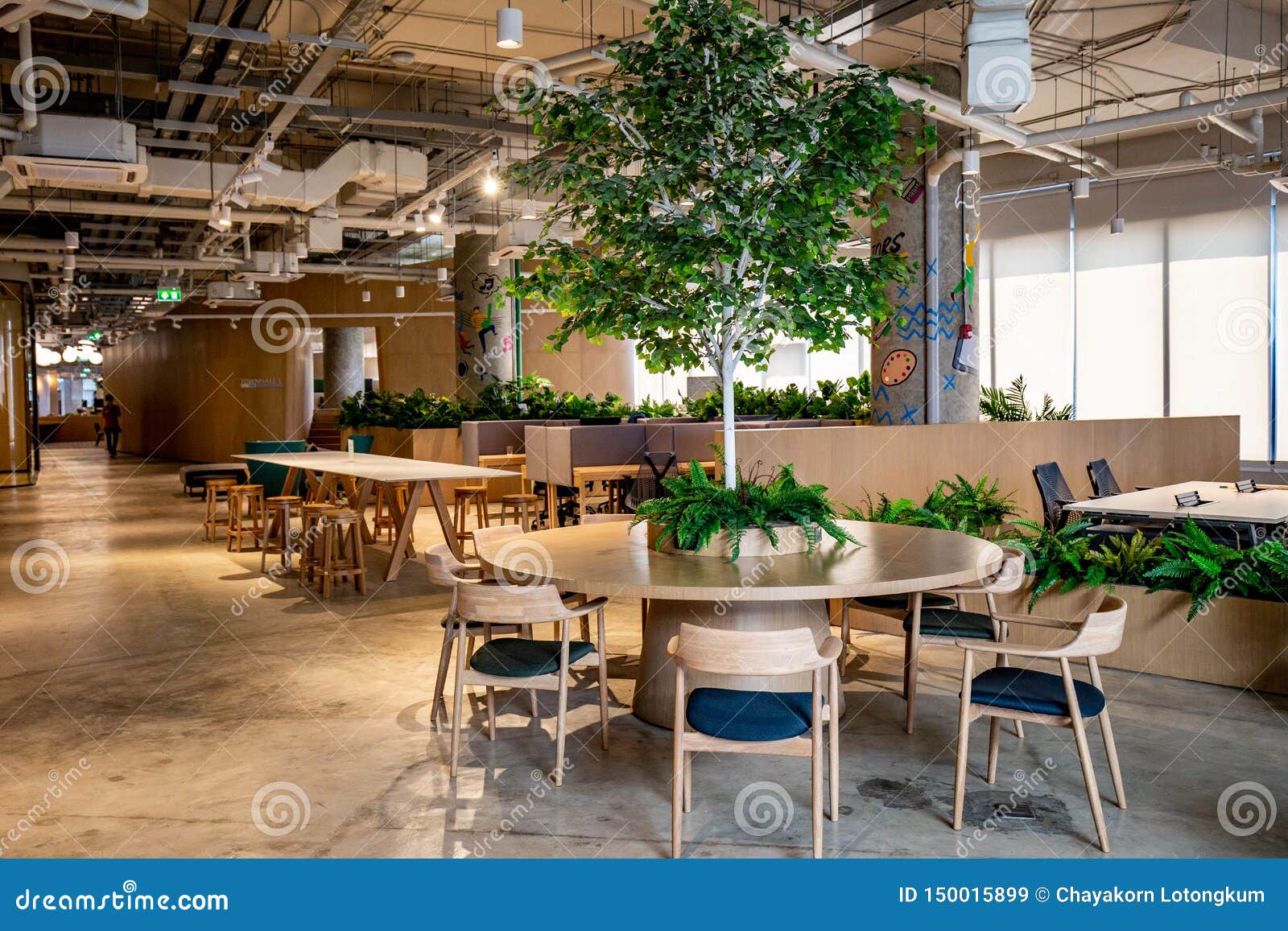 Co-Working Space with Luxury Comfortable Design for Work Editorial ...