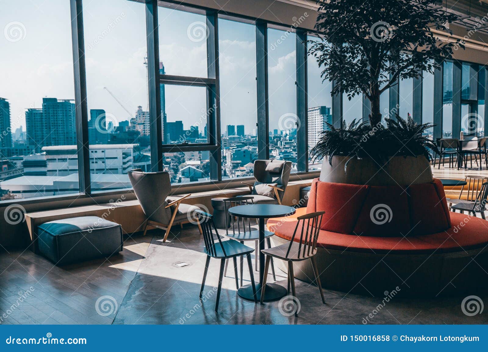 Co-Working Space with Luxury Comfortable Design for Work Editorial ...