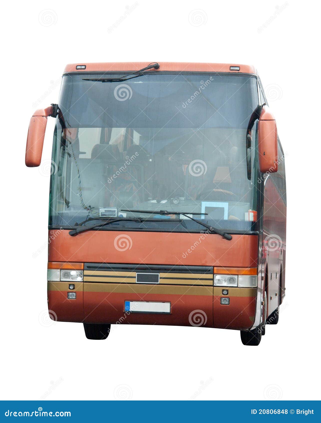 Coach stock photo. Image of front, vehicle, isolated - 20806848