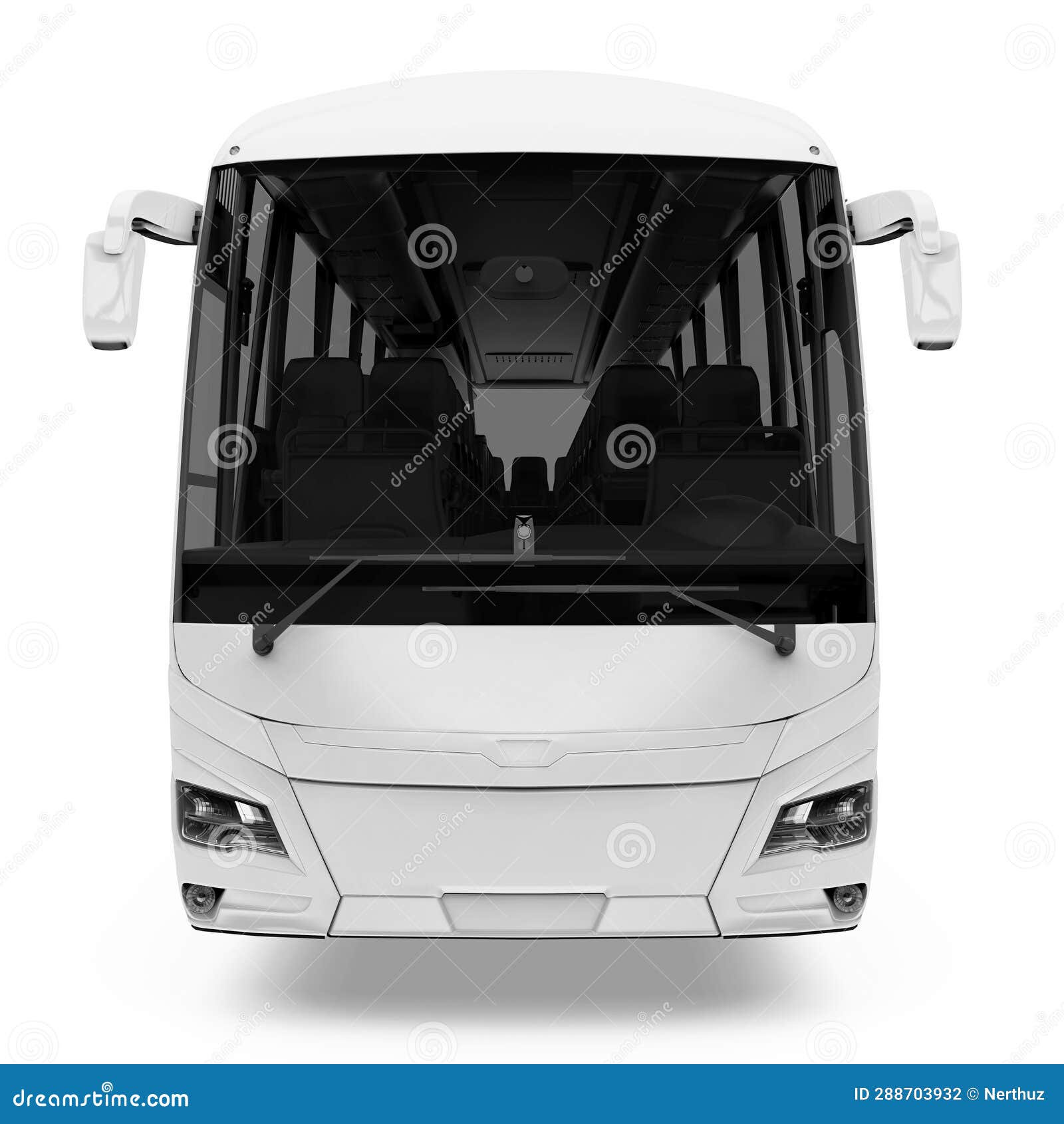 Coach Bus Isolated stock illustration. Illustration of city - 288703932