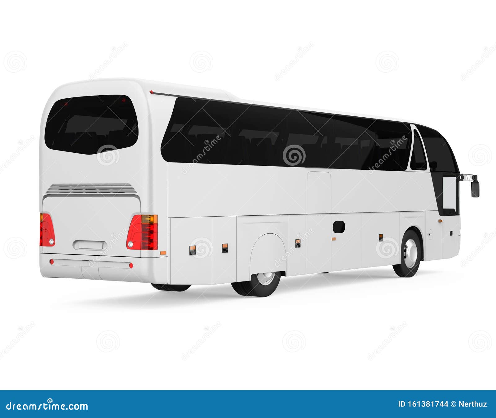 Coach Bus Isolated stock illustration. Illustration of urban - 161381744