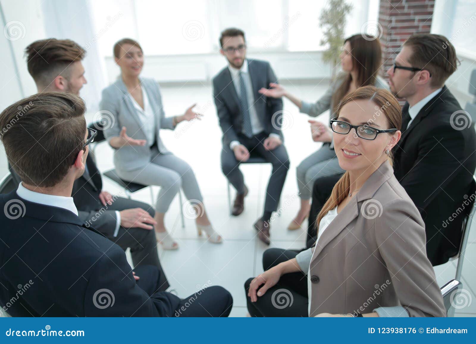 Coach Conducts a Session with the Business Team Stock Photo - Image of ...