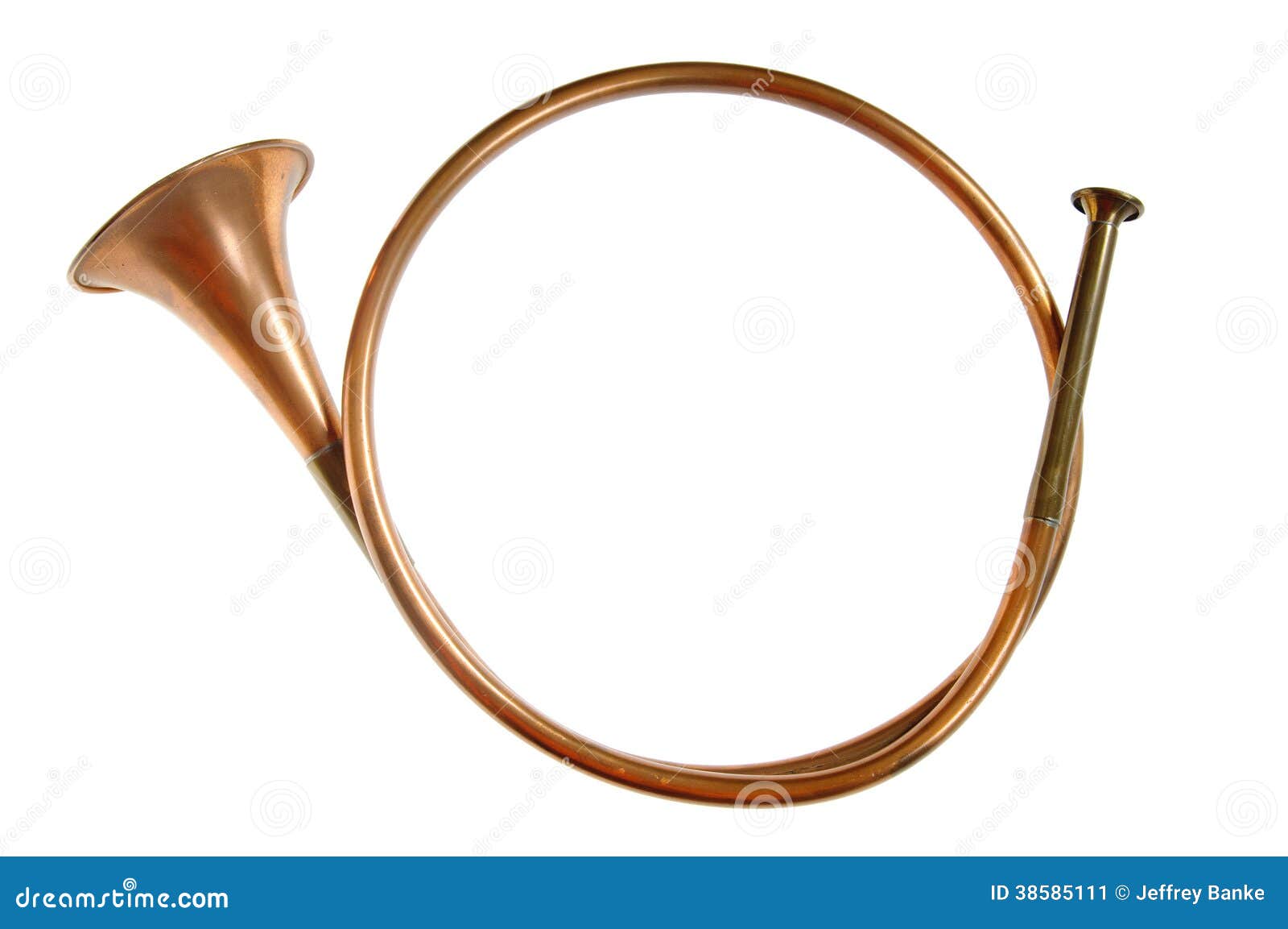 Coach horn stock image. Image of used, traditional, horn - 38585111