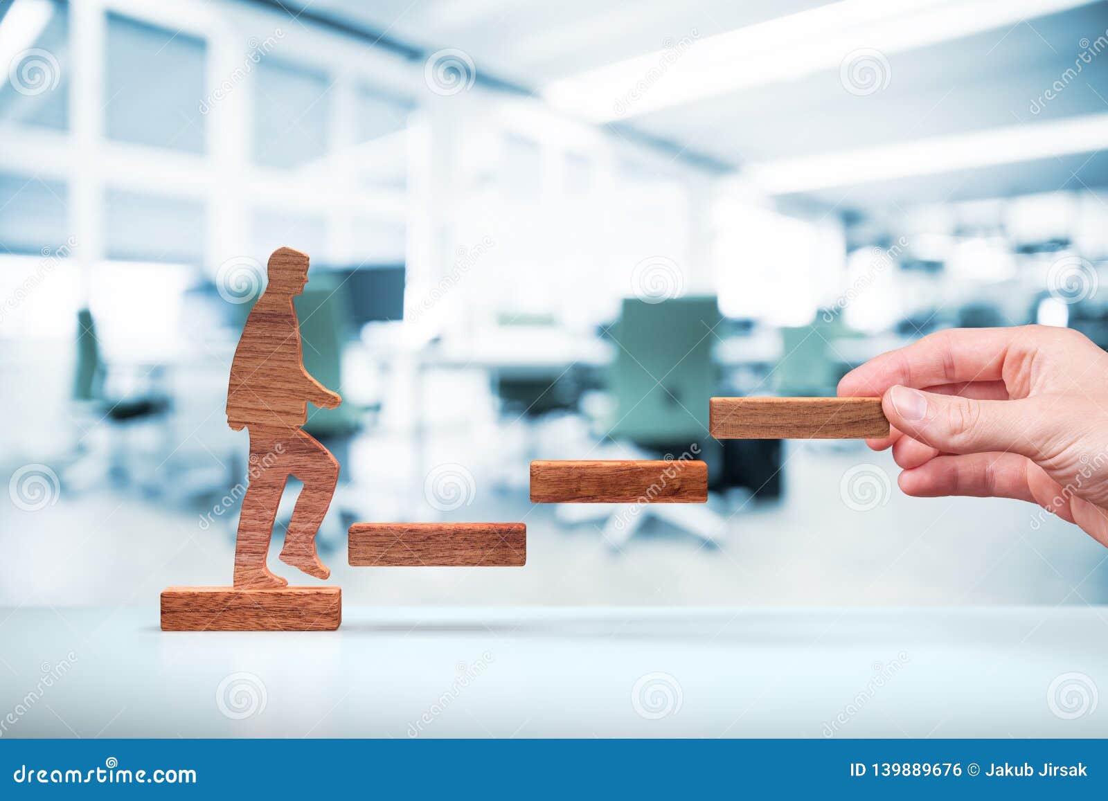 Coach Motivate To Personal Development Stock Photo - Image of ...