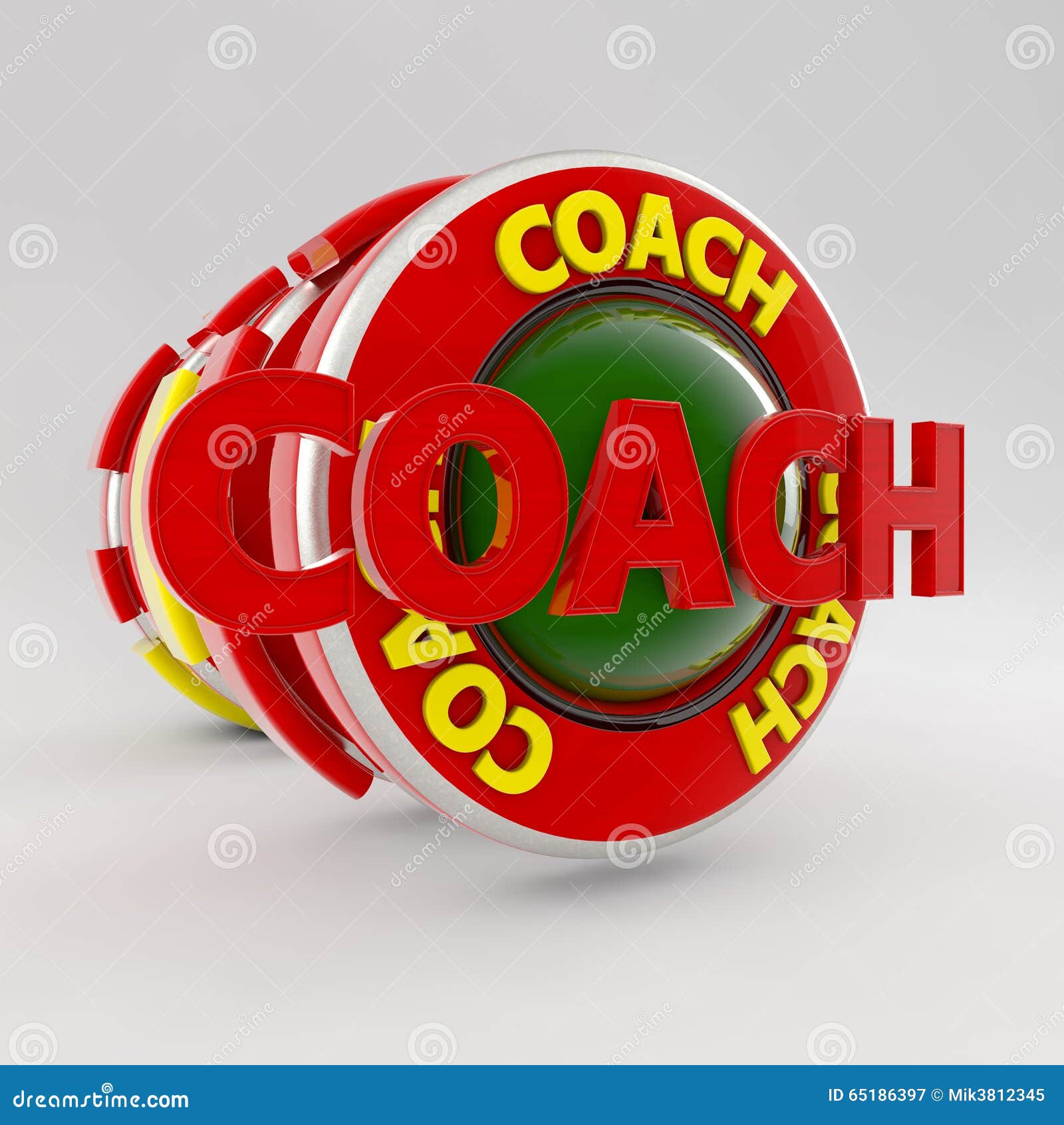 Coach sign stock illustration. Illustration of learning - 65186397