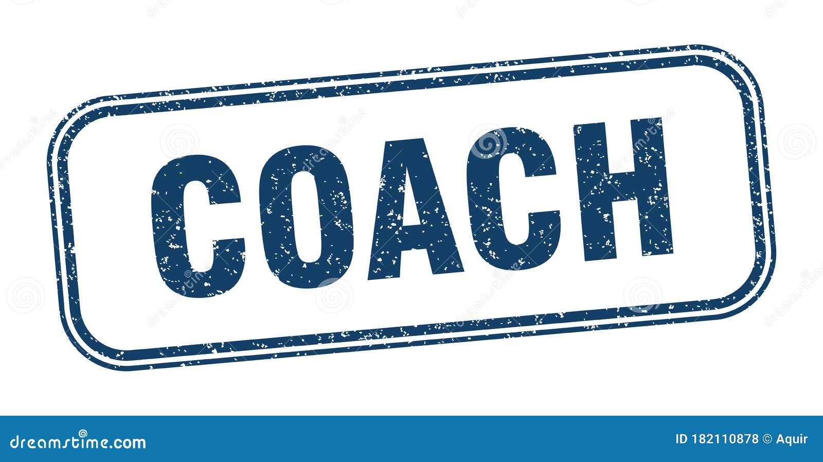 Coach Stamp. Coach Square Grunge Sign Stock Vector - Illustration of ...