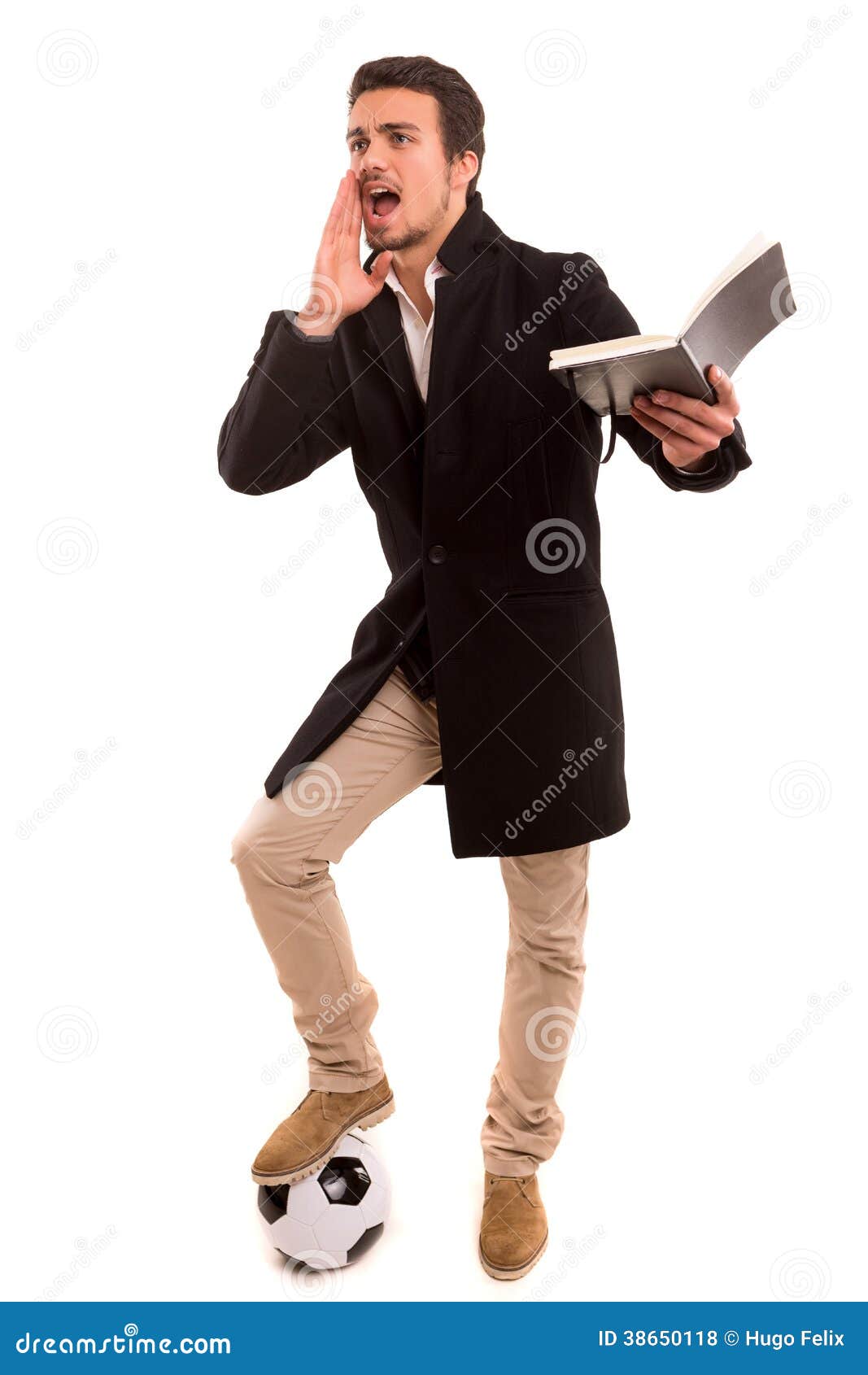 Coach stock photo. Image of goal, business, caucasian - 38650118