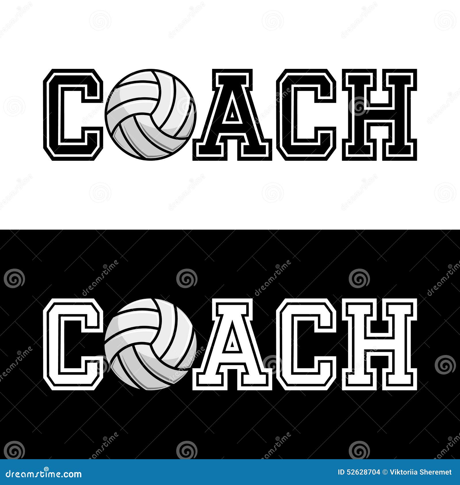 Coach T-shirt Typography, Vector Illustration Stock Vector ...