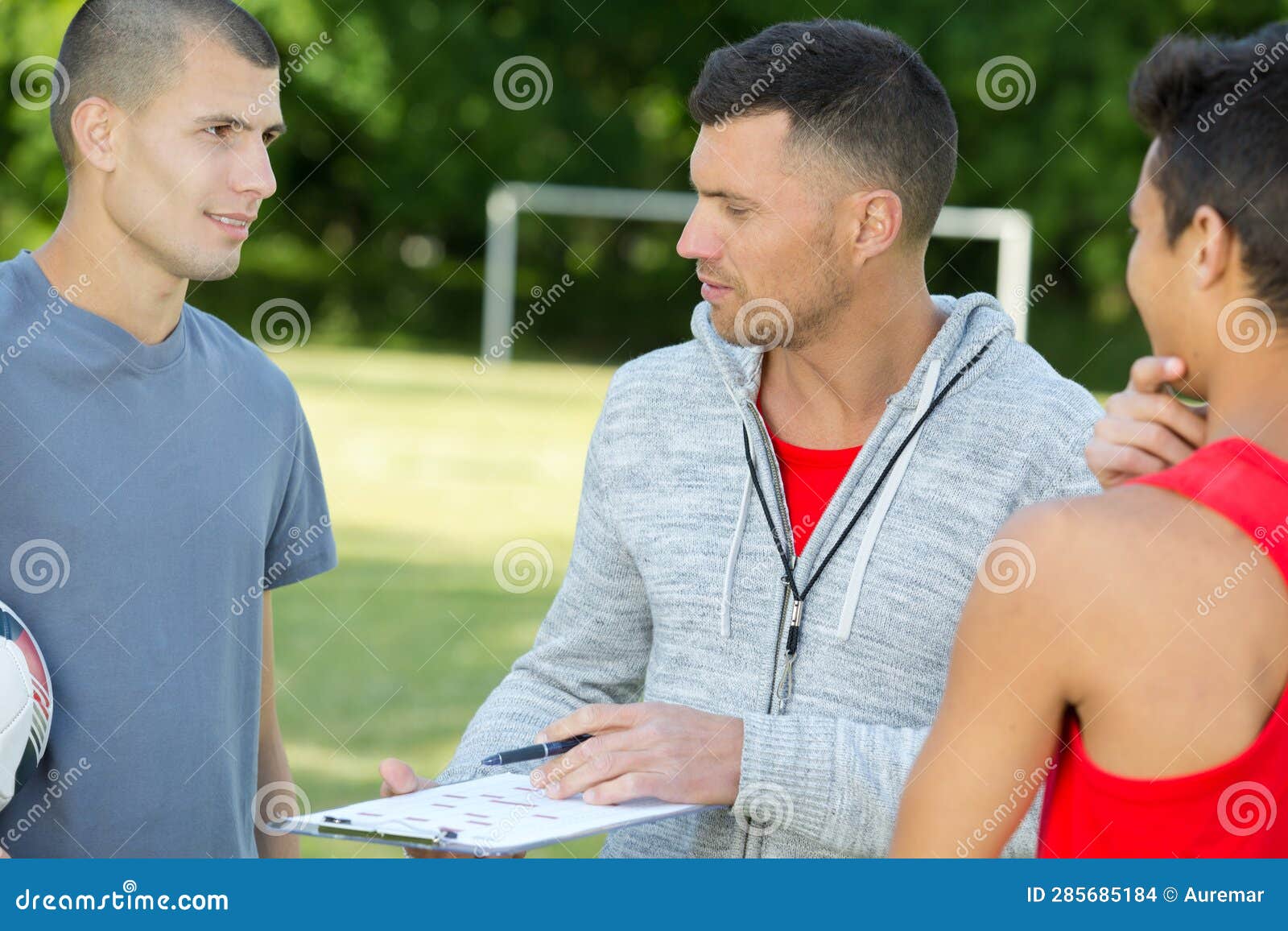 Coacha and Players on Field Stock Photo - Image of champion, euro: 285685184