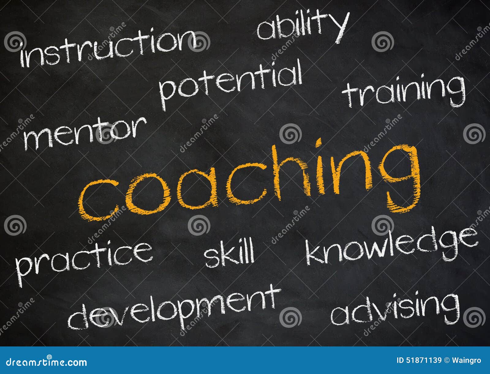 Coaching stock afbeelding. Image of opleiden, mentor - 51871139