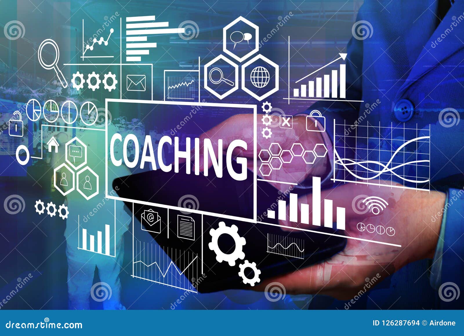 Coaching in Business Concept Stock Photo - Image of education, learning ...
