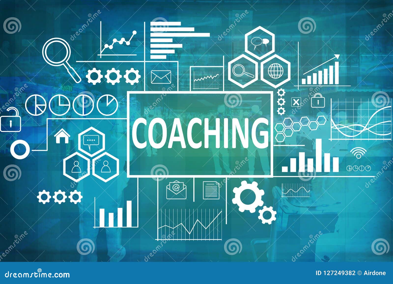 Blue Sky And Multiple Clouds Background Royalty-Free Stock Photography ...