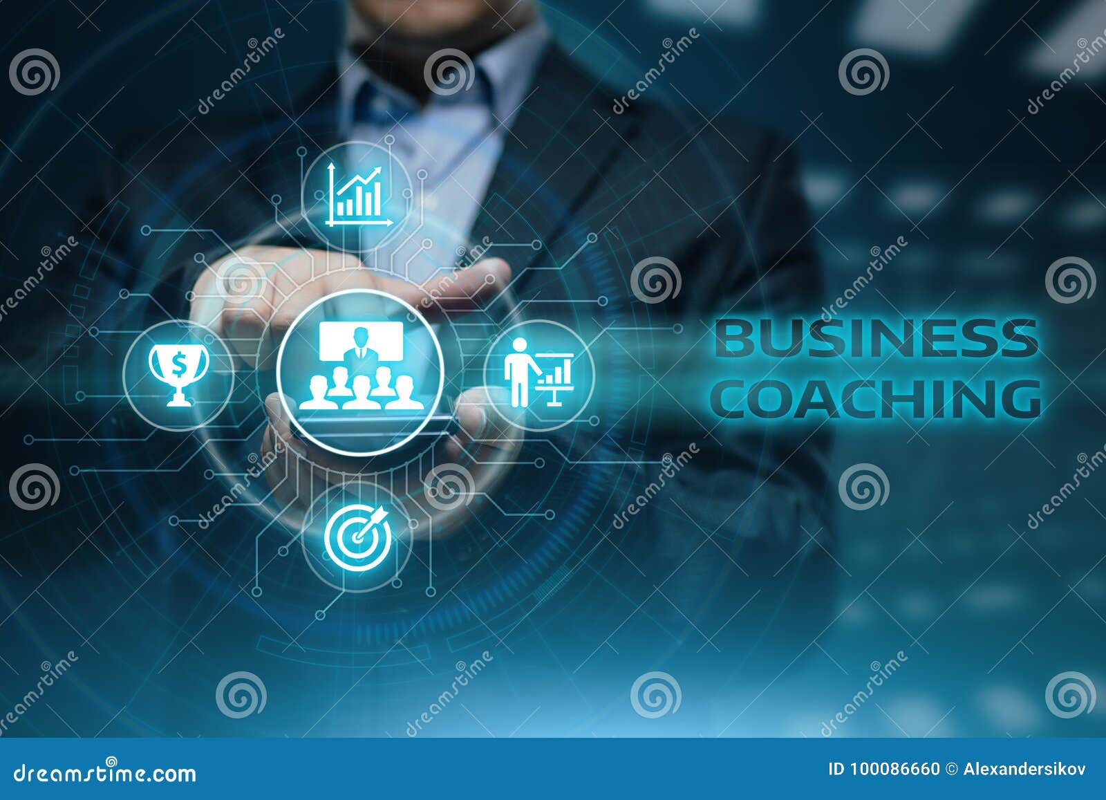 Coaching Corporate Business Mentoring Training Seminar Concept Stock ...