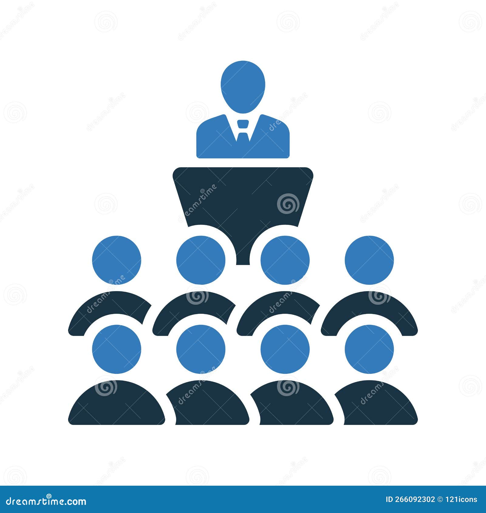 Coaching, Demonstrate, Learning Icon. Simple Editable Vector Graphics ...