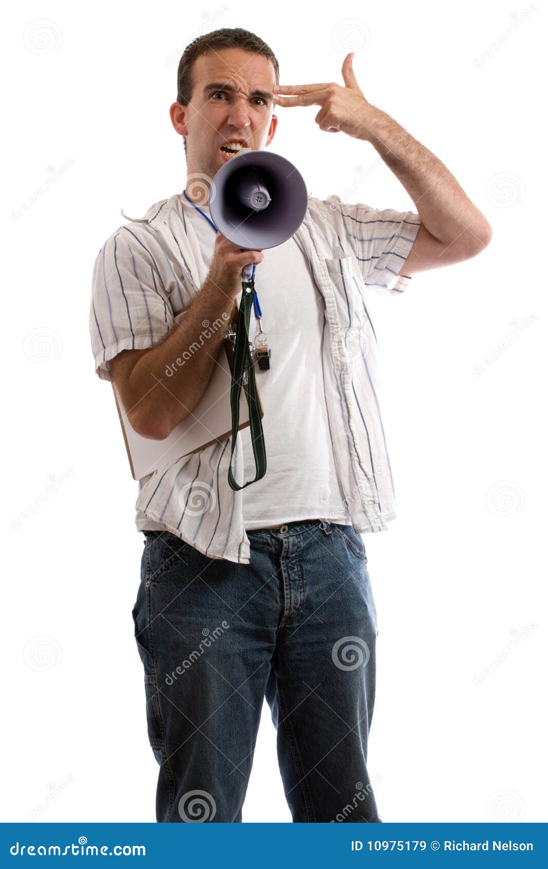 Coaching Frustration stock image. Image of referee, volunteer - 10975179