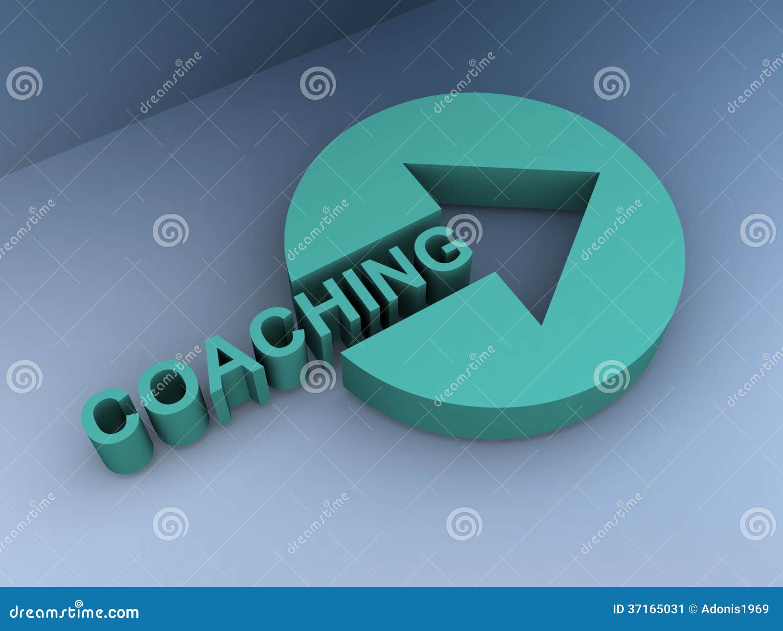 Coaching stock illustration. Illustration of symbolic - 37165031