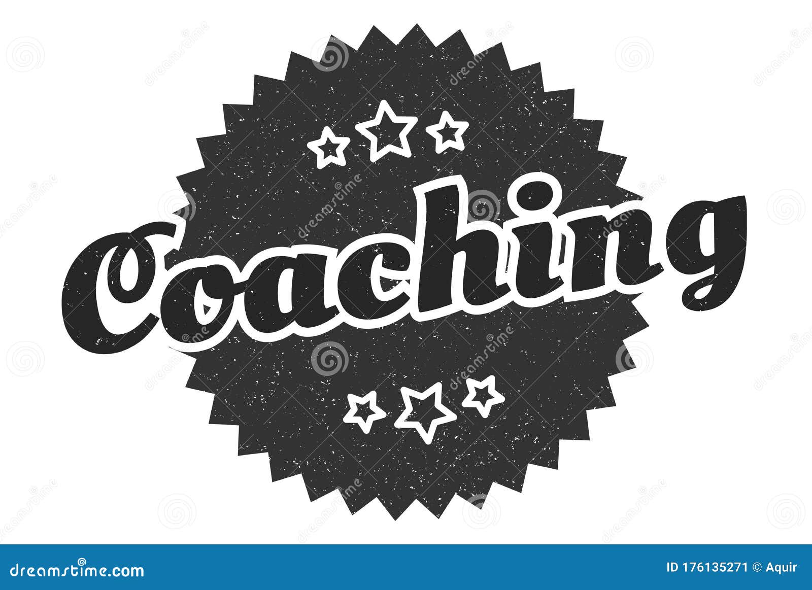 Coaching Sign. Coaching Vintage Retro Label Stock Vector - Illustration ...