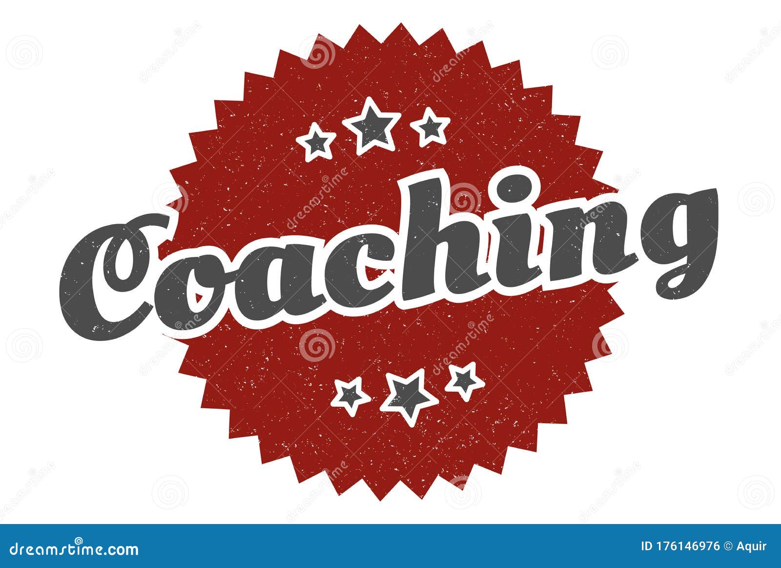 Coaching Sign. Coaching Vintage Retro Label Stock Vector - Illustration ...