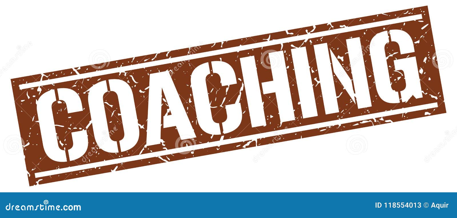Coaching stamp stock vector. Illustration of template - 118554013