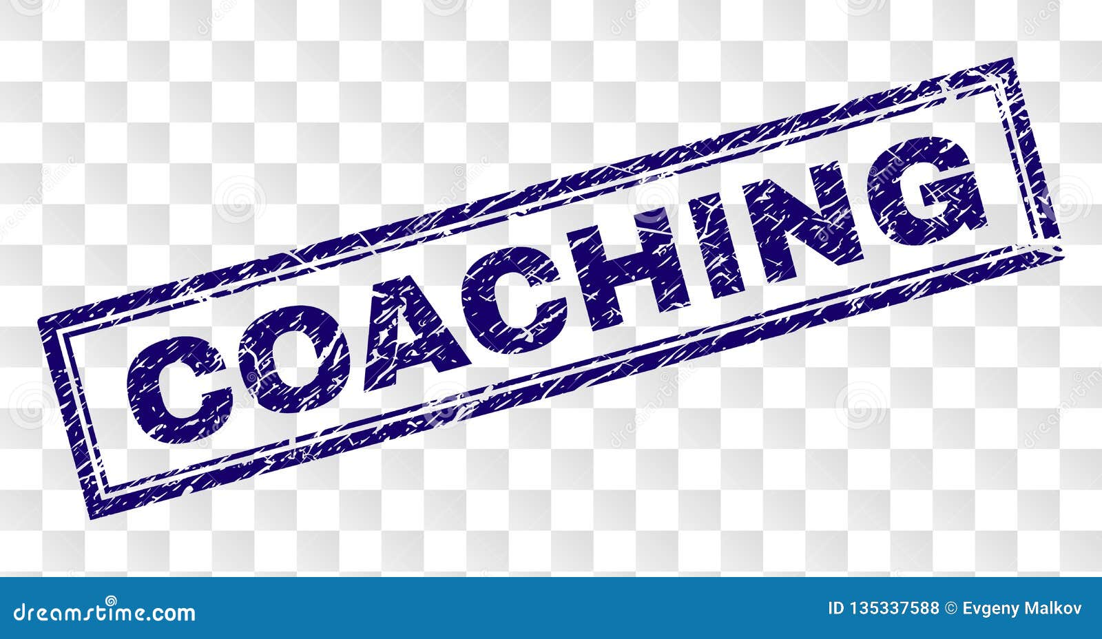 Grunge COACHING Rectangle Stamp Stock Vector - Illustration of rubber ...