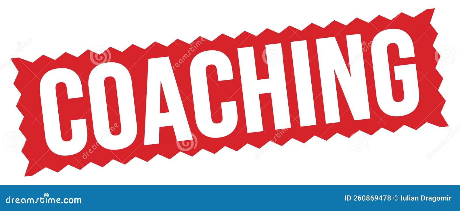 COACHING Text Written on Red Stamp Sign Stock Illustration ...