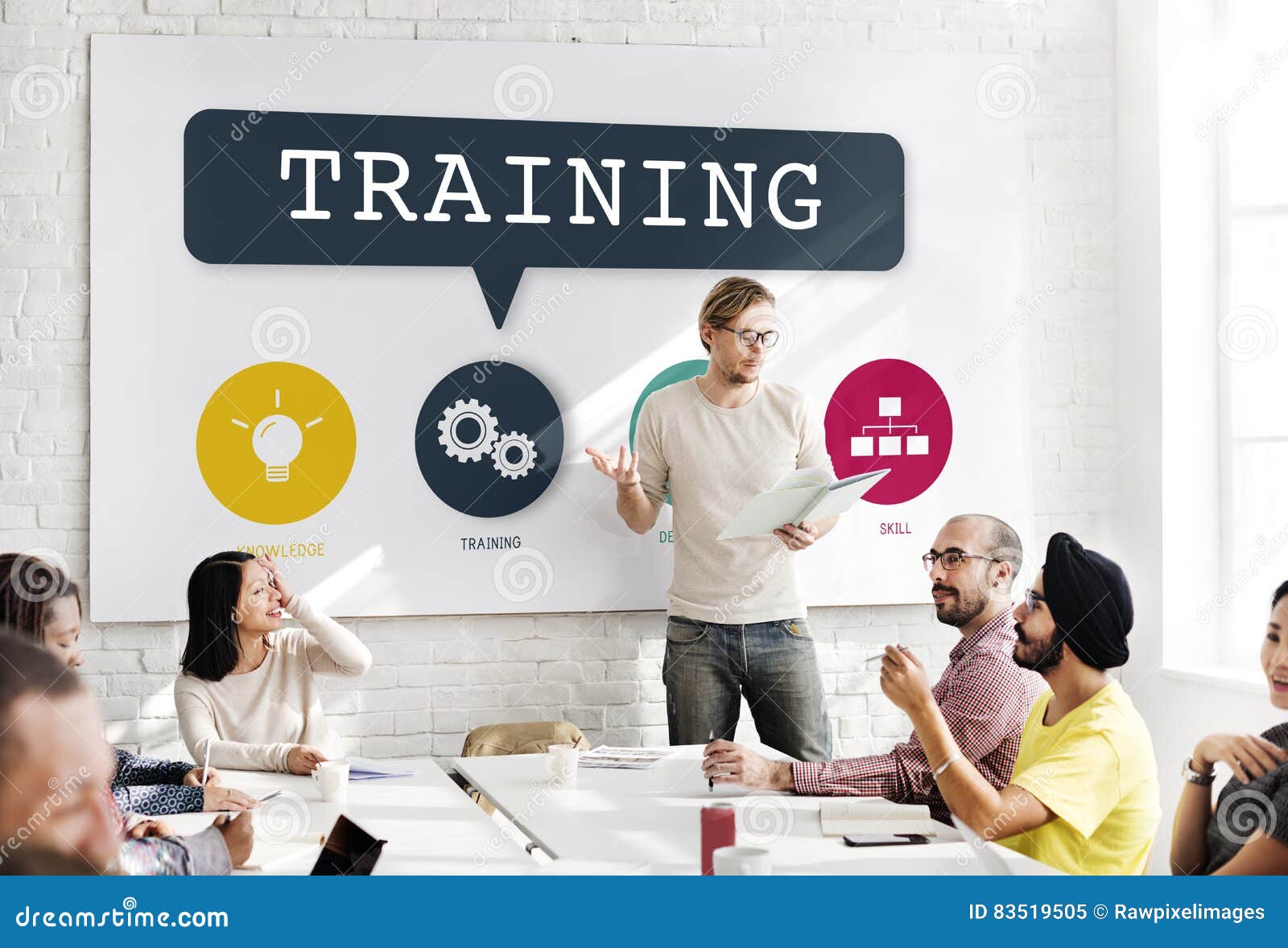 Coaching Training Performance Learning Practice Concept Stock Image ...