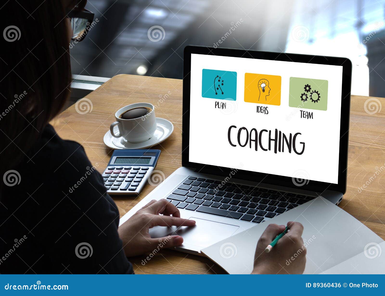 COACHING Training Planning Learning Coaching Business Guide Inst Stock ...